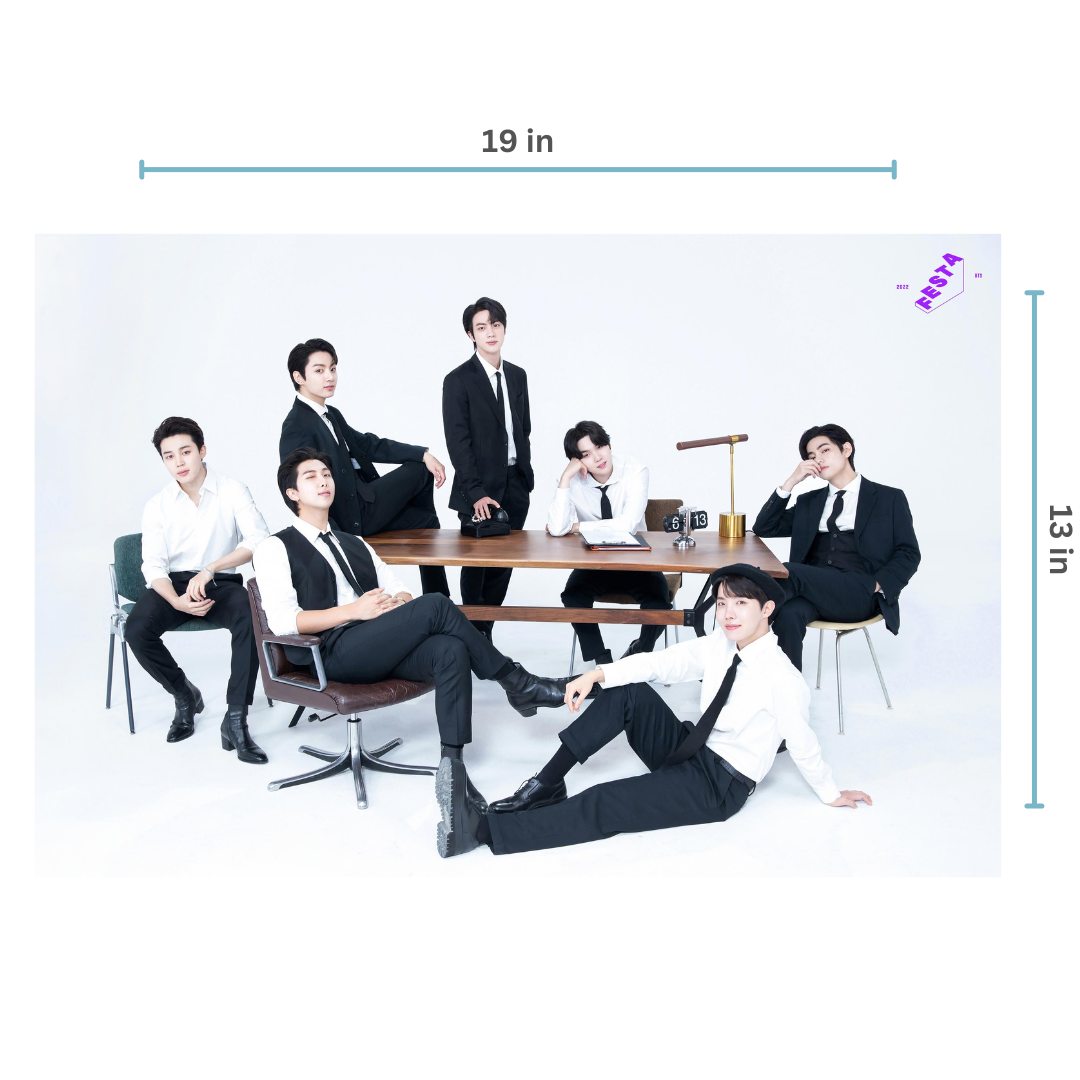 BTS Group Poster 6 [Unofficial] – World E Bazaar